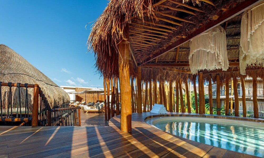 Shibari in the Media: Featured Hotel in Tulum